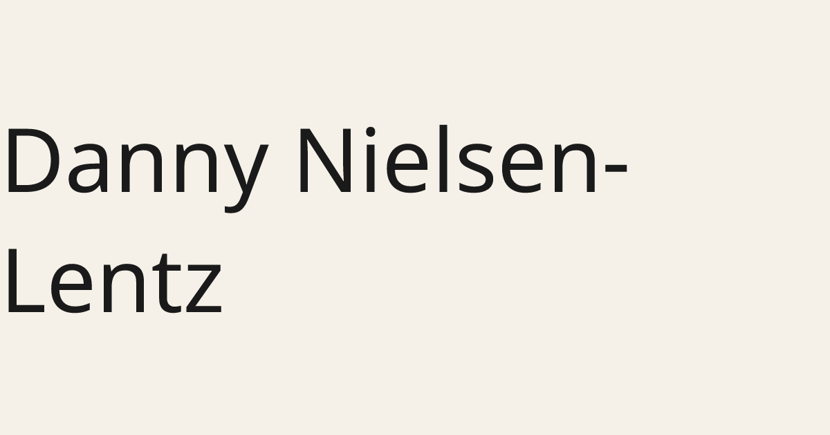 Video Producer & Photographer in Raleigh/Durham – Danny Nielsen-Lentz